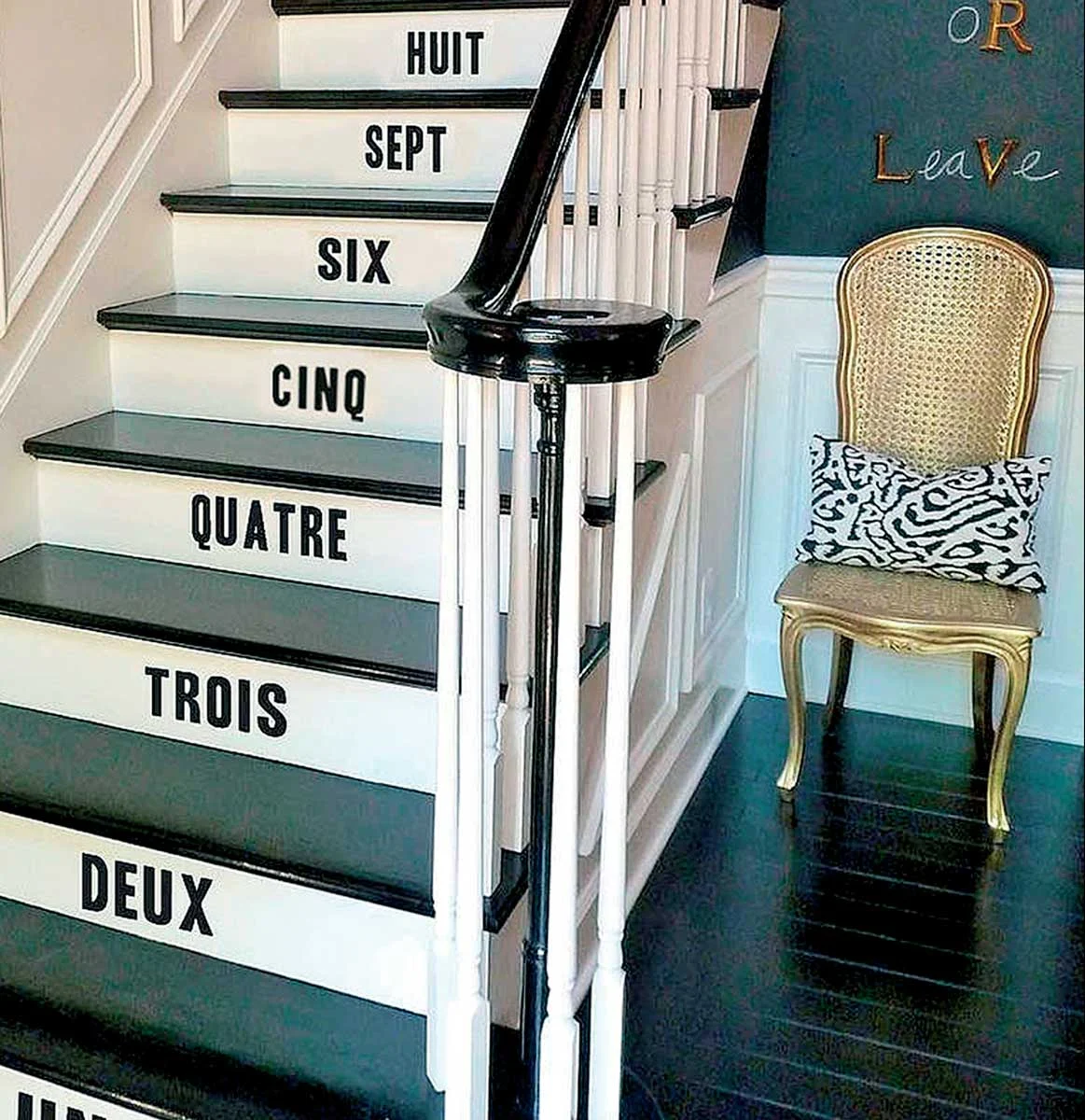 Merdiven tasarımları ile dekorasyonu renklendirin: 12 farklı örnek ...